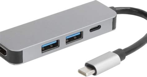 Buy USB Type C 4 In 1 Multi Port Adapter Online In India At HUBTRONICS In