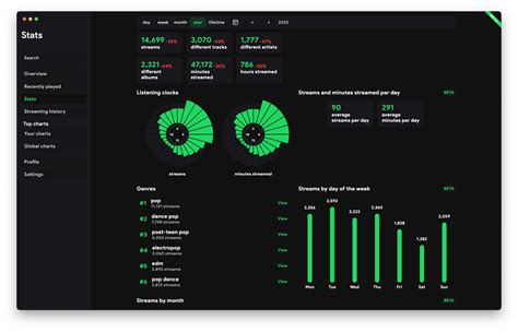 Spotify Tracker View Your Top Songs Artists And Genres Build My Plays