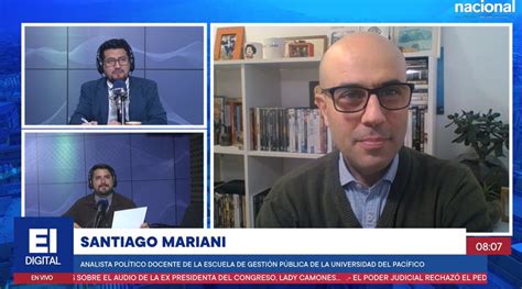 Analista Santiago Mariani José Williams Debe Evitar La Confrontación De Poderes Radio Nacional