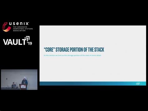 Vault Linux Storage And Filesystems Conference Talk The Storage