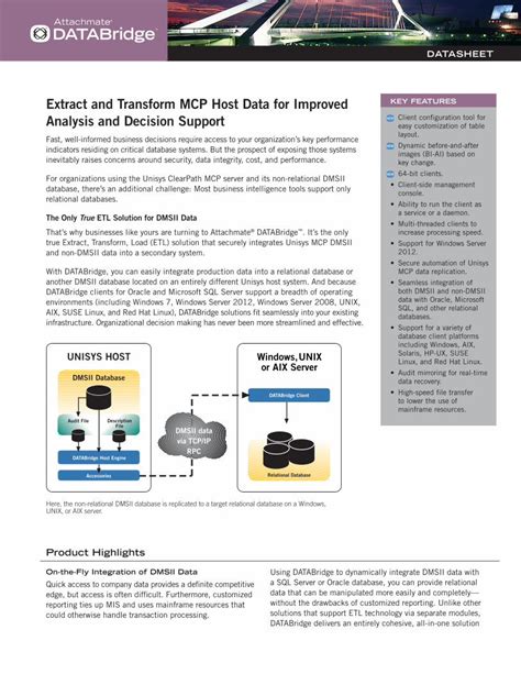 Pdf Extract And Transform Mcp Host Data For Improved Key Features