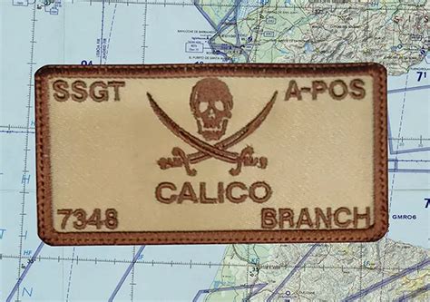 Calico Flak Plate Carrier Patch
