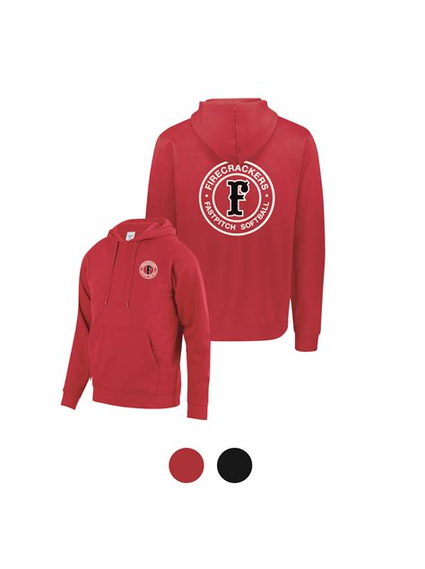 Fc Classic Circle Hoodie Firecracker Softball Gear
