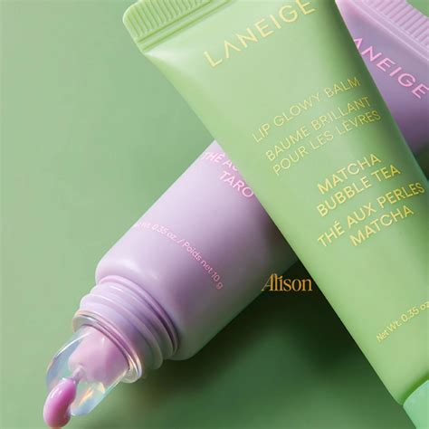 Mặt Nạ Môi Ban Đêm Laneige Lip Glowy Balm Bubble Tea Collection 10g