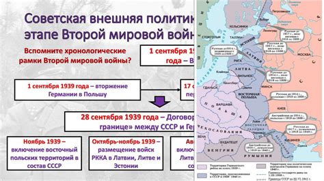СССР накануне Великой Отечественной войны Хронологические рамки Второй мировой войны
