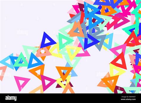 Conceptual Background Triangle Pattern For Design Vector Illustration