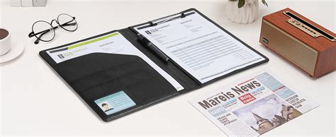 Personalized Padfolio Customized Leather Portfolio With