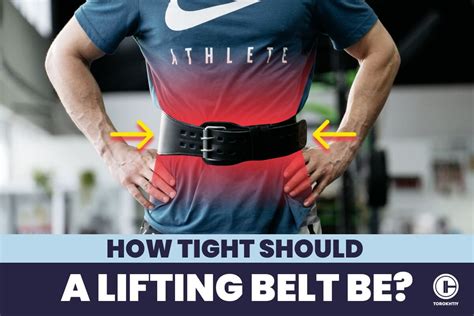 How Tight Should The Lifting Belt Be At James Aviles Blog