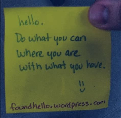Found Hello Notes Canning Notes Encouragement