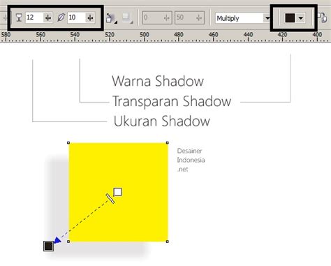 Cara Membuat Bayangan Di Coreldraw Corel Draw Tutorial Indonesia