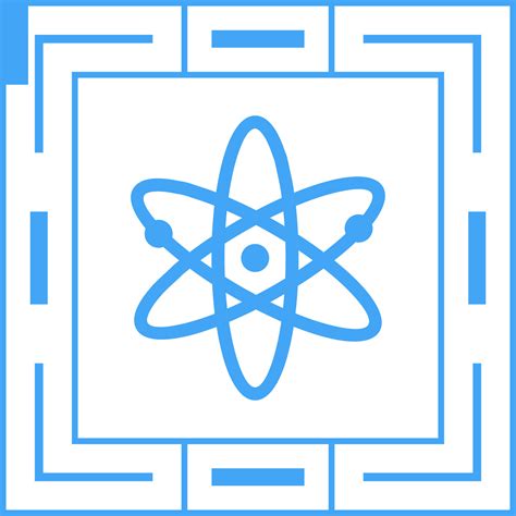 Atomic Structure Vector Icon 23084168 Vector Art At Vecteezy