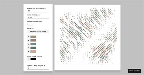 Canvas Sketch Sandbox Codesandbox