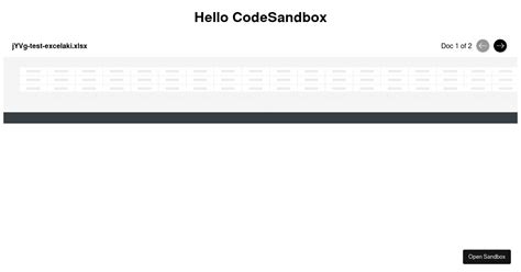 React Doc Viewer Demo Forked Codesandbox