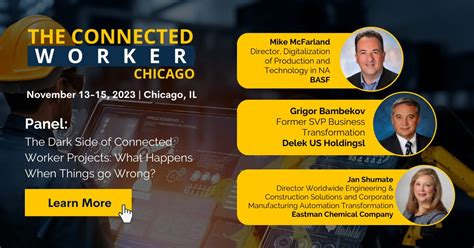 The Connected Worker Summit Series On Linkedin Event Guide The Connected Worker Chicago