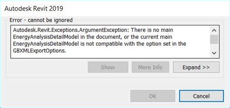 Solved Problem On Exporting Gbxml File Using My Own Ribbon Autodesk Community