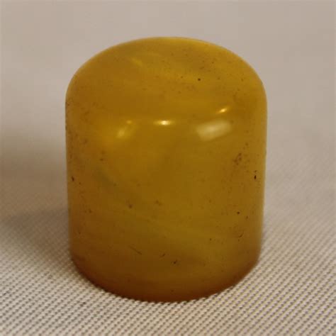 Diatonic Button Accordion Part Yellow Pearl Bass Button 127mm X 12mm