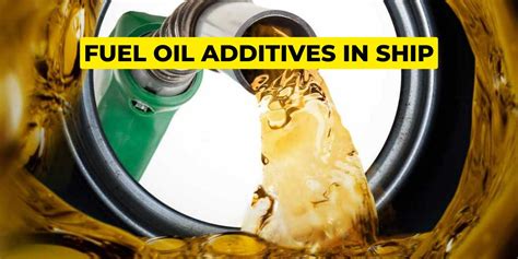 Fuel Oil Additives In Ship The Need For Fuel Oil Additives