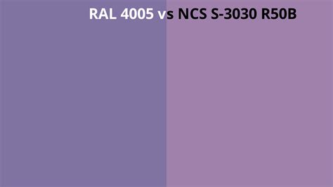 Ral 4005 Vs Ncs S 3030 R50b Ral Colour Chart Uk