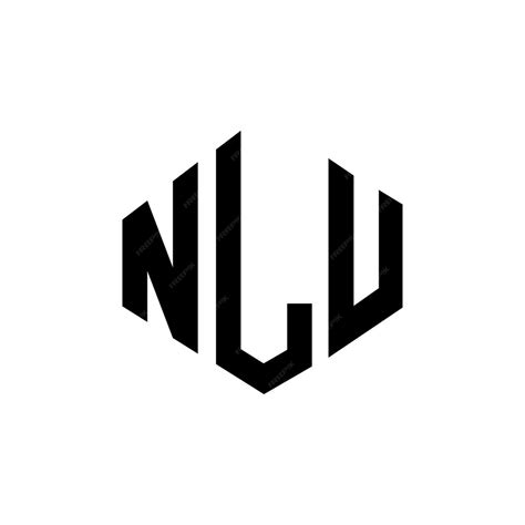 Premium Vector Nlu Letter Logo Design With Polygon Shape Nlu Polygon