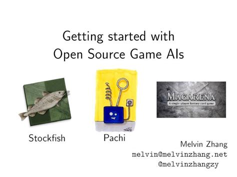 Pdf Getting Started With Open Source Game Playing Ais Dokumentips