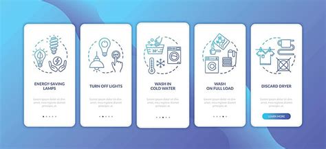 Screen Display Of Mobile App Page For Different Business Model Types Onboarding Vector Tutorial
