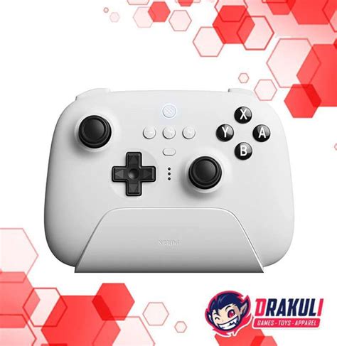Jual Switch 8bitdo Ultimate Bluetooth Controller With Charging Dock White Di Seller Drakuli