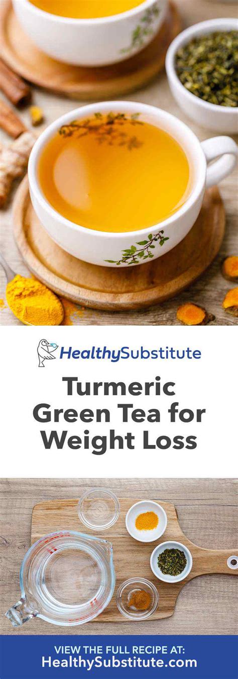 Metabolism Boosting Turmeric Green Tea For Weight Loss Healthy Substitute