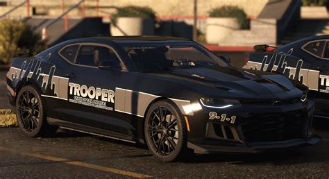 Voiture De Police Camaro Zl1