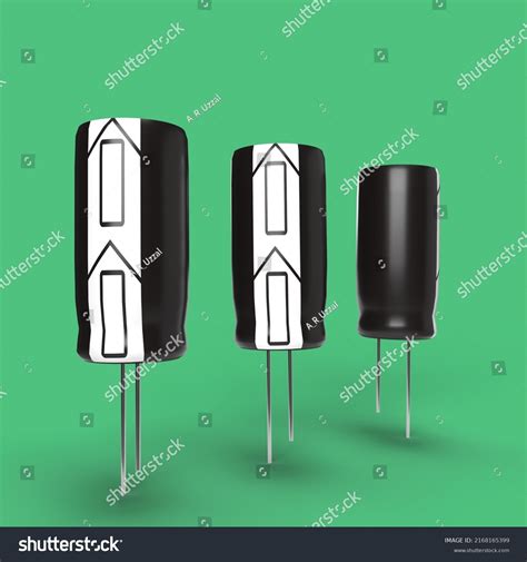 현실적인 3d 커패시터 렌더링 전자 부품 스톡 일러스트 2168165399 Shutterstock