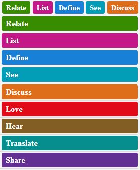 Cool Responsive Ul Li Menu Different Colors JQuery 2 DotNet