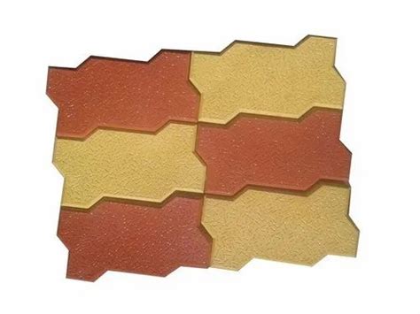 Cement Zig Zag Paver Block For Flooring Thickness Mm At Piece In Jaipur