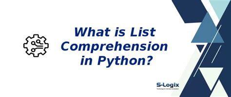 Python Sample Code For List Comprehension In Python S Logix