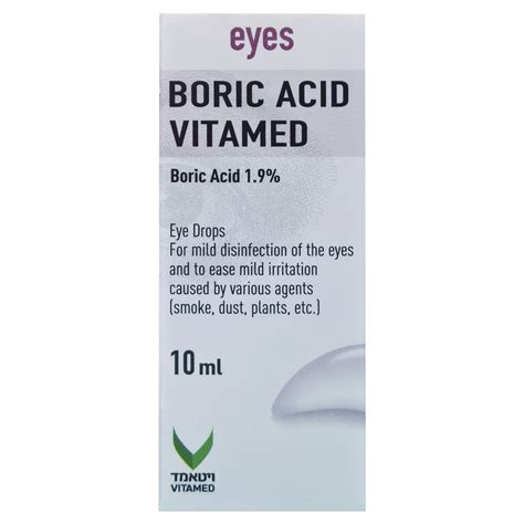 Boric Acid Eye Drops