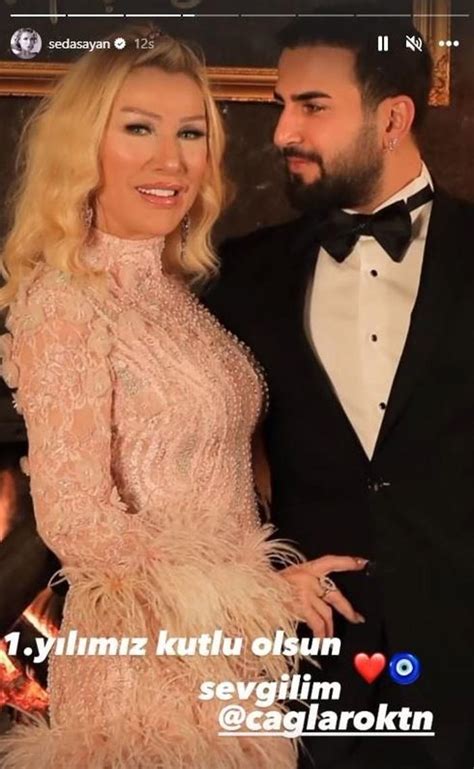 Seda Sayan Eşi Çağlar Ökten Ile Evliliklerinin Birinci Yılını Kutladı