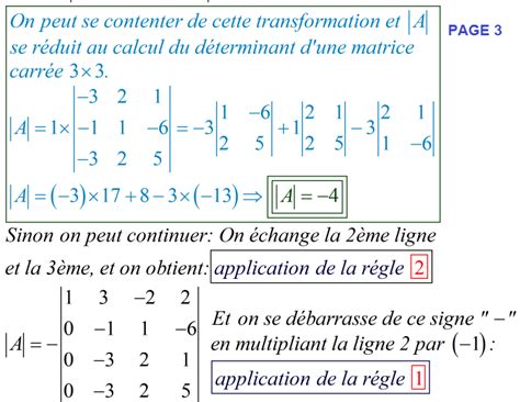 Comment Calculer Le Déterminant Dune Matrice 4x4 Le Plus Rapidement