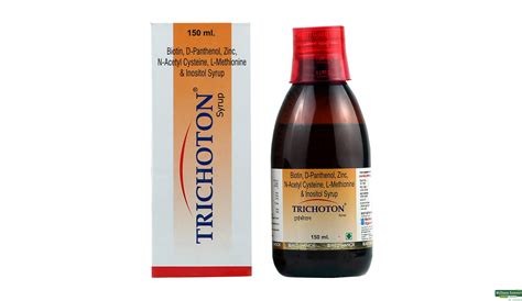 Buy Trichoton Syrup 150 Ml Online At Best Prices Wellness Forever