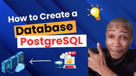How To Create Database In Postgresql Youtube