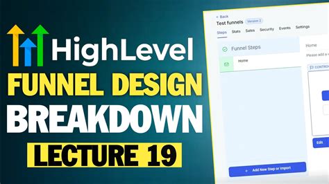 Create Stunning Funnels In Gohighlevel Sectionscolumns And Elements Part 3 Youtube
