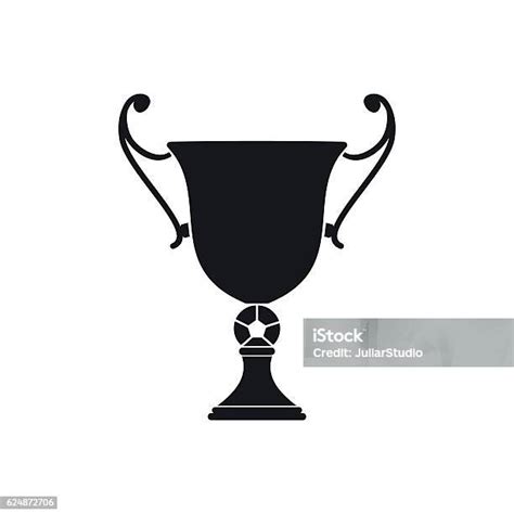 트로피 컵 블랙 심플 아이콘 1위에 대한 스톡 벡터 아트 및 기타 이미지 1위 Championship 경쟁 Istock