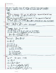 Exploring Infinite Series Lecture Insights Course Hero