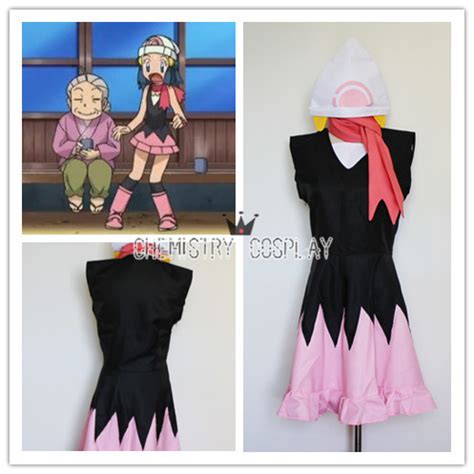 Pocket Monsters Dawn Hikari Cosplay Costume