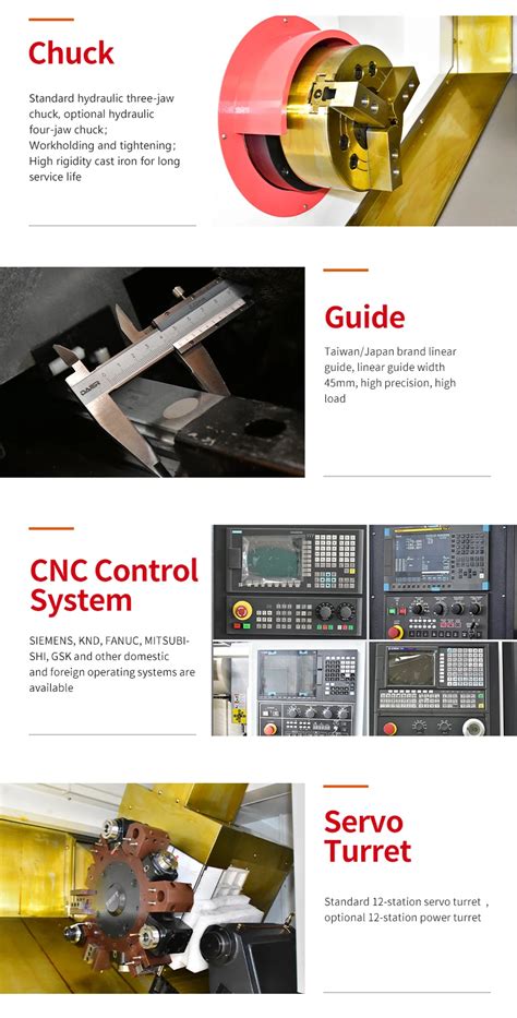 45 Degree Cnc Lathe Machine Turning Tool Br570dy Slant Bed Cnc Lathe With Linear Guide China Cnc