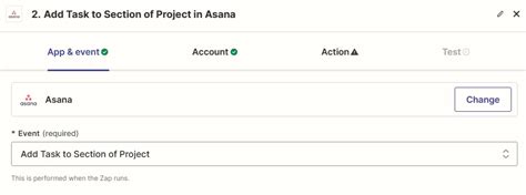 Asana Project Sections Not Loading Zapier Community