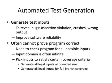 ppt cs265 program analysis testing and debugging powerpoint