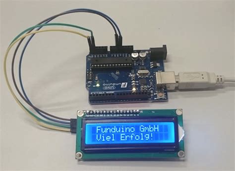 No 2 I²c Display Arduino Tutorials And Kits For Arduino