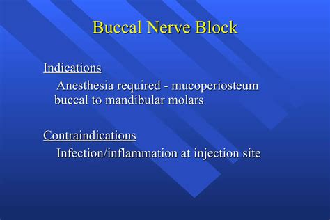 Mandibular Nerve Block Other Techniques Ppt