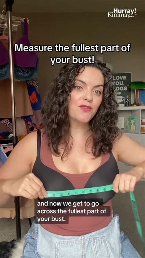 Finding Your Bra Size Part 2 Bust Hurray Kimmay Video Bra Sizes