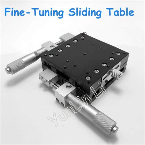 Xy Axis Fine Tuning Sliding Table Crossguide Manual Sliding Platform Xy Axis Displacement