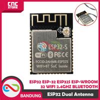 Review ESP32 ESP 32 ESP32S ESP WROOM 32 WIFI 2 4GHZ BLUETOOTH DUAL ANTENNA Tokopedia