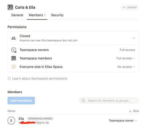 could someone please explain me why i cant add a teamspace member r notion